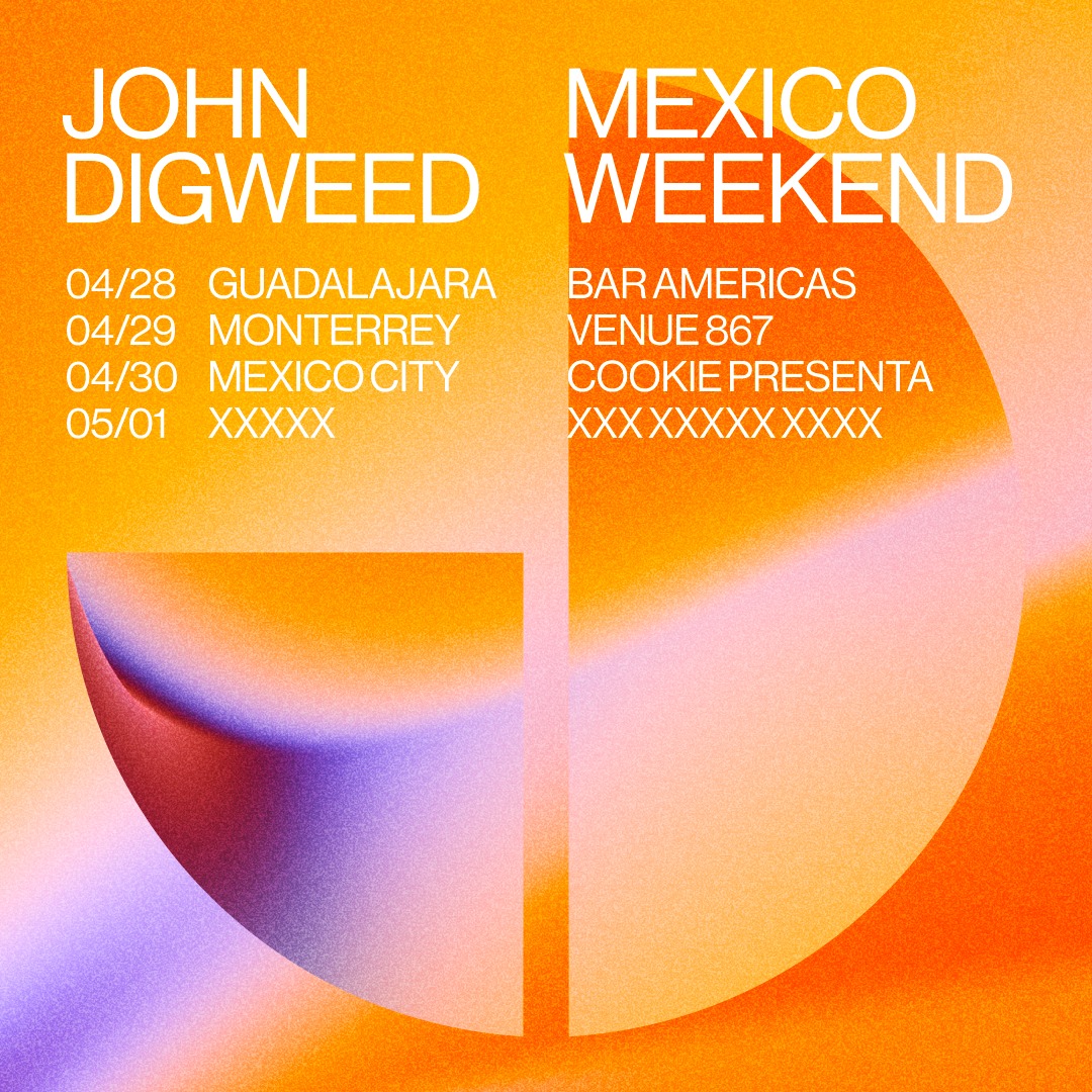John Digweed anuncia tour por México
