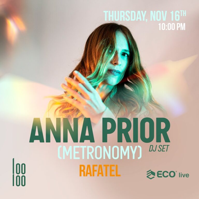 De Metronomy a la mixer: Anna Prior (DJ set) en Looloo, Ciudad de México